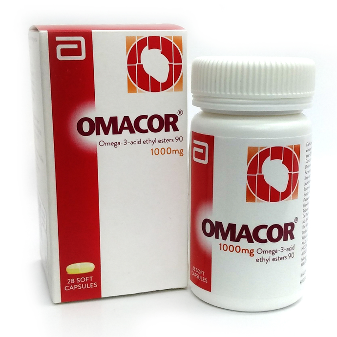 Omacor 1000 mg – High-Purity Omega-3 for Heart & Triglyceride Support ...